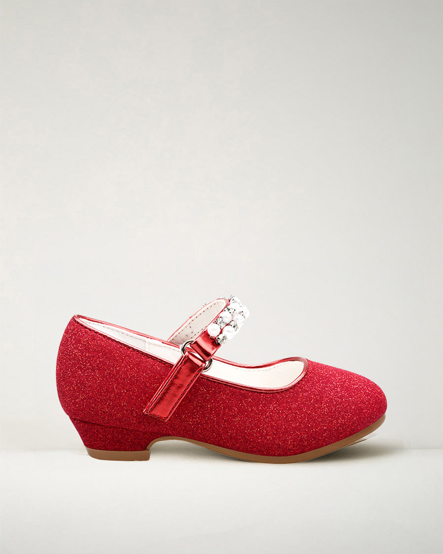 Red Mary Jane Shoes for Girls | Stelleworld | Online Dancewear Store