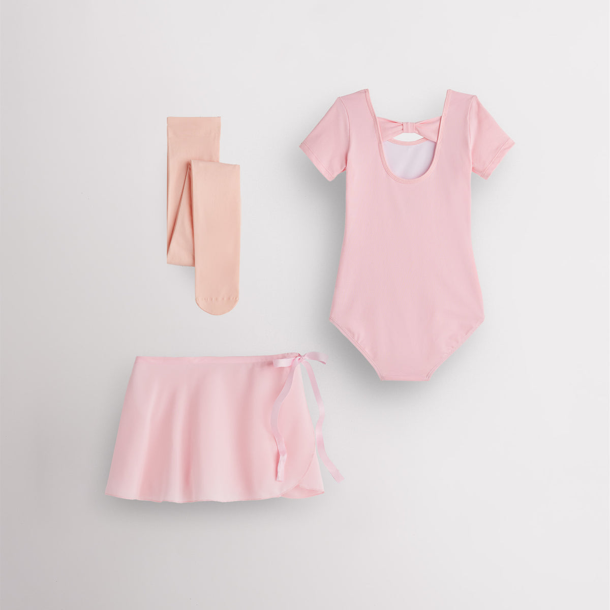 Ballet Pink Leotard for Girls | Complete Dance Starter Kit - Stelle
