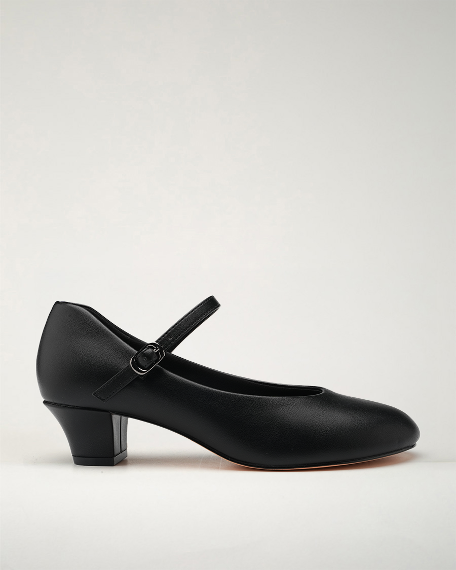 Stelle® Women’s Kitten Heel Character Shoes in Black