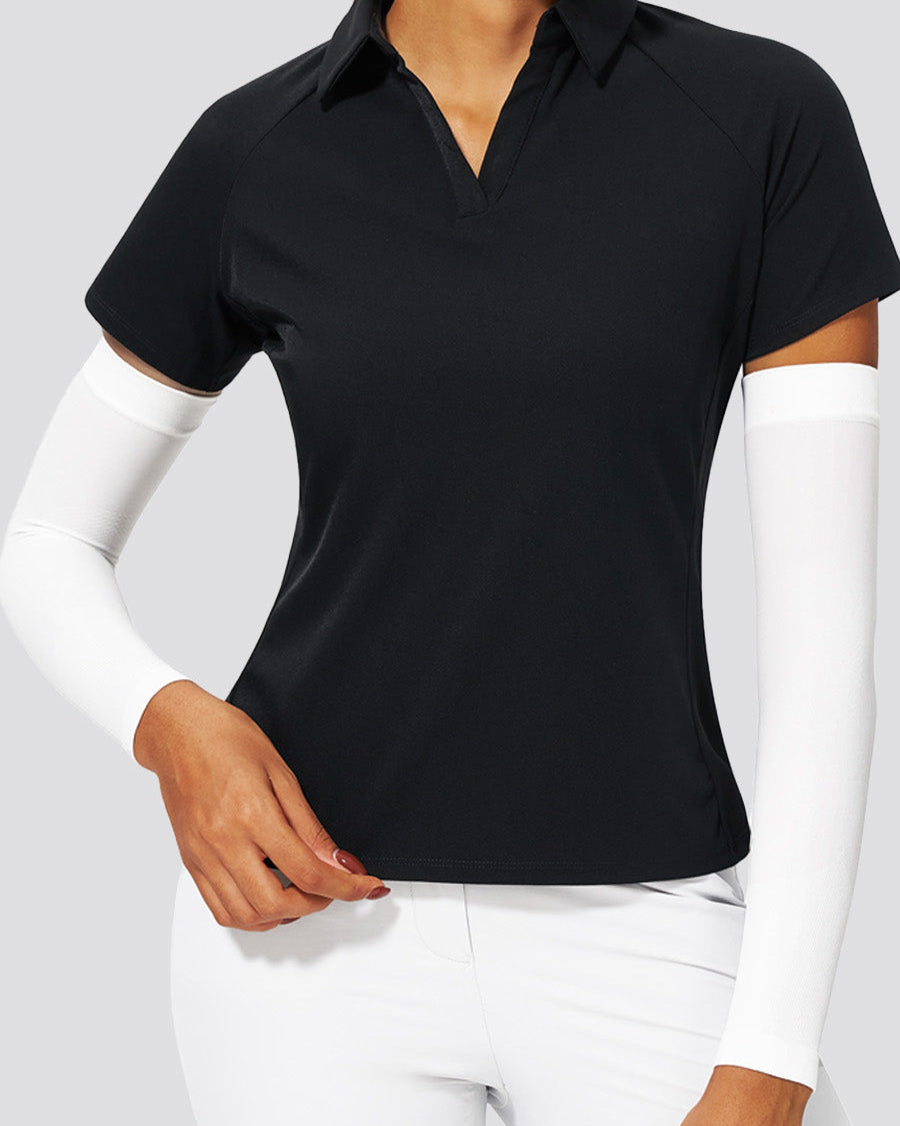 White UV Protection Arm Sleeves | Online Store | Stelleworld.com