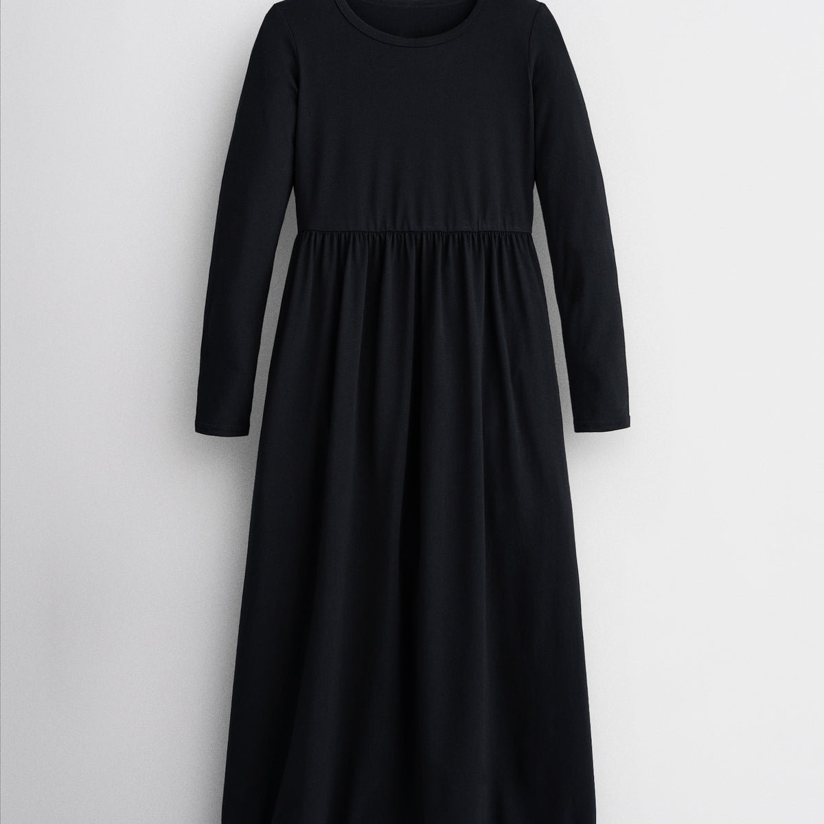Stelle® Girls Long Sleeve Knit Maxi Dress in Black